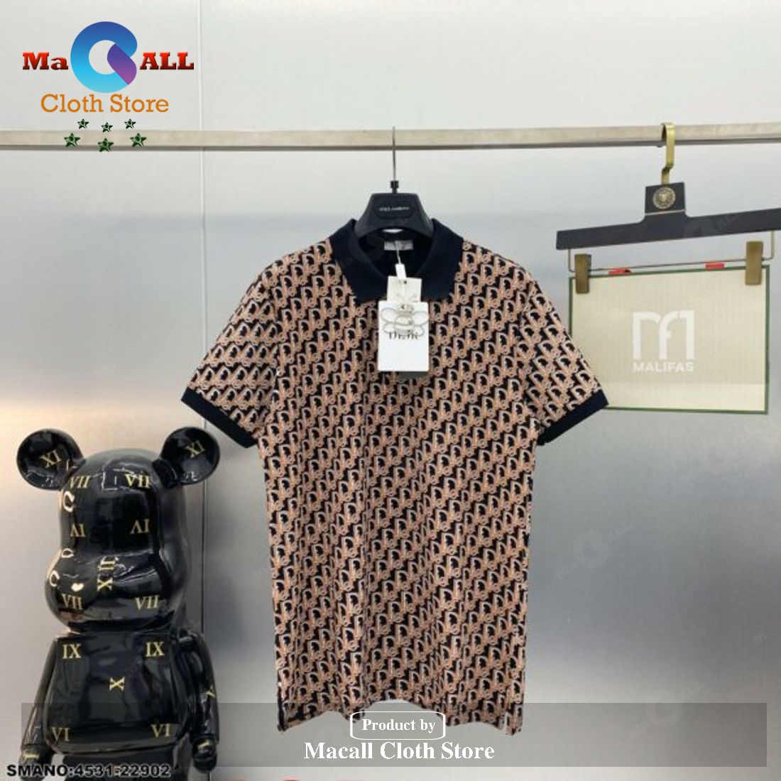 Christian Dior Logo Effect New Version 3 Style For Men Dior Polo Shirt
